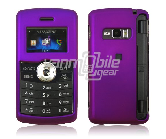 PURPLE SHIELD PROTECTOR CASE COVER 4 LG ENV3 ENV ENVY