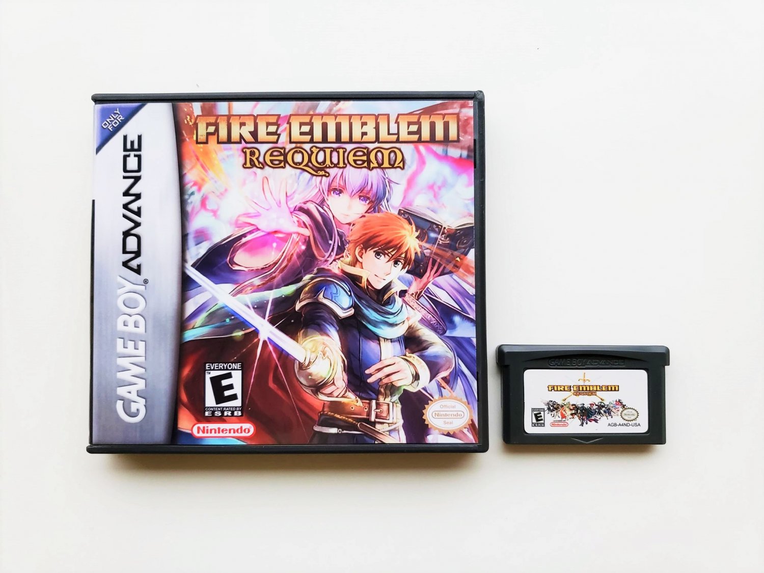 Fire Emblem Requiem - Game + Custom Case GBA Game Boy Advance English ...