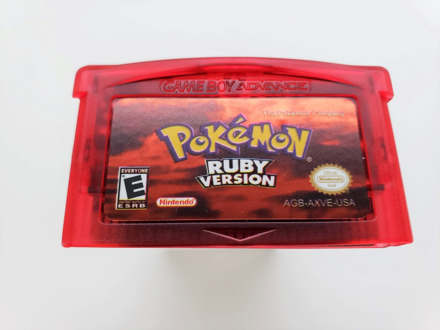 Pokemon Ruby Gameboy Advance GBA Custom Game / Case - USA Seller