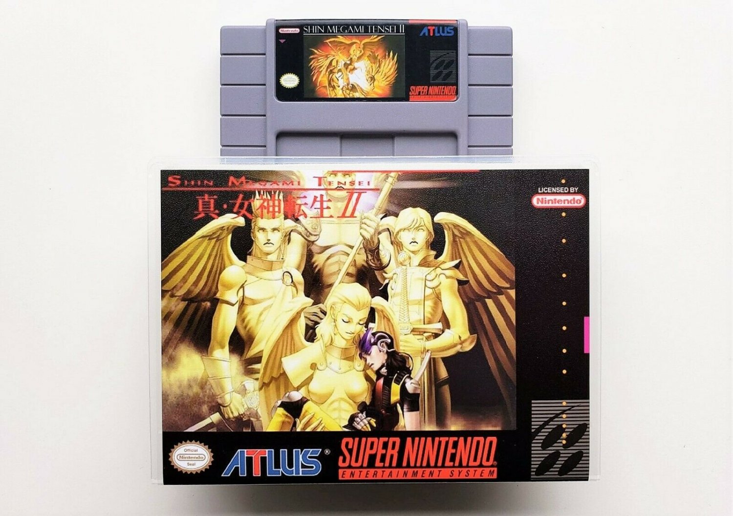 Shin Megami Tensei 2 - SNES Super Nintendo English Translated (USA NTSC ...