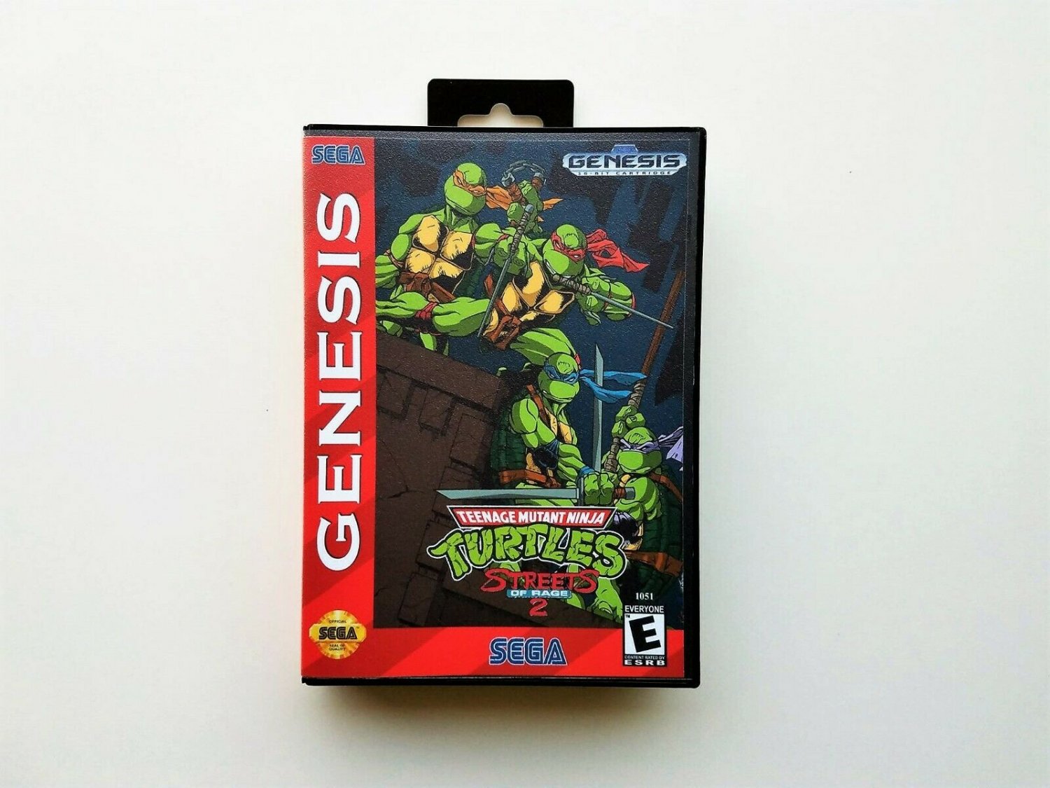 TMNT Streets of Rage 2 Custom Game Teenage Mutant Ninja Turtles Sega ...