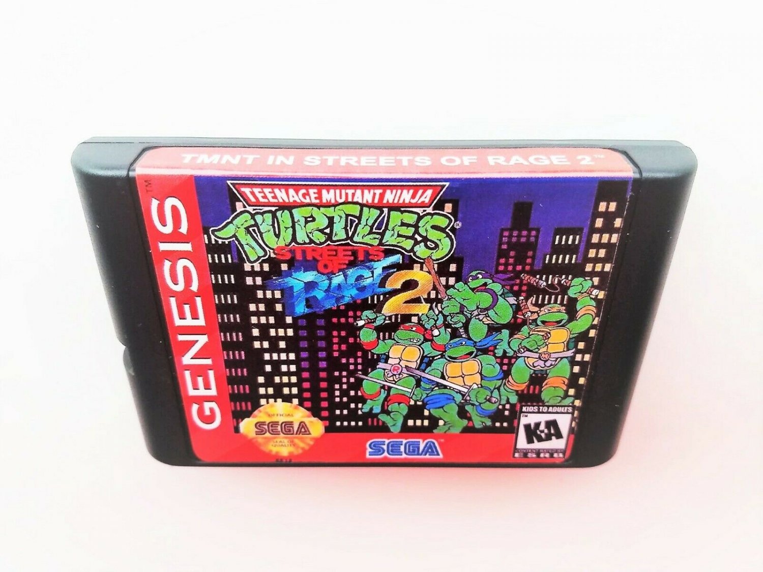TMNT Streets of Rage 2 Custom Game Teenage Mutant Ninja Turtles Sega ...