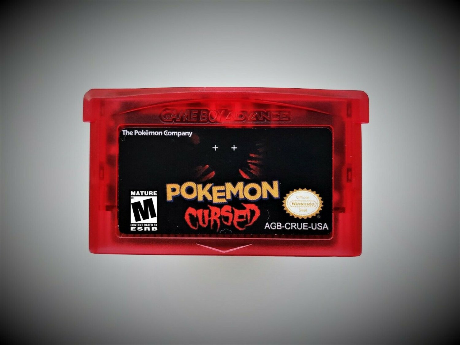 Pokemon Cursed Gameboy Advance GBA Game / Case - Scary Fan Mod (USA Seller)