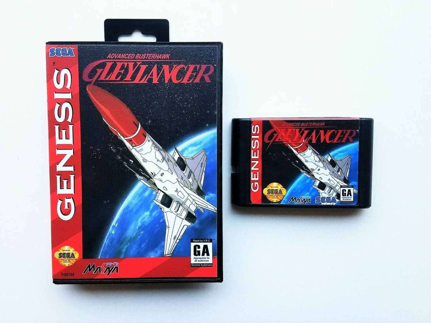 Gleylancer Advanced Busterhawk Sega Genesis NTSC English Gley Lancer ...