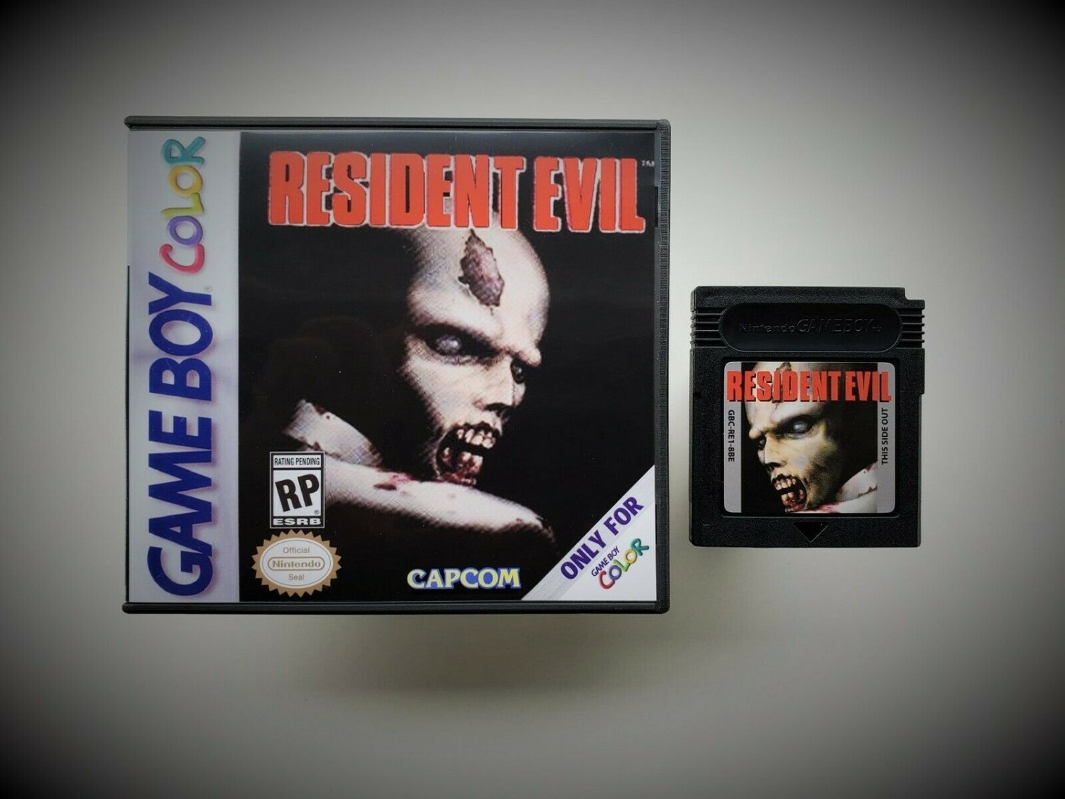 Resident Evil Gameboy Color Game / Case Unreleased Nintendo GBC (USA ...