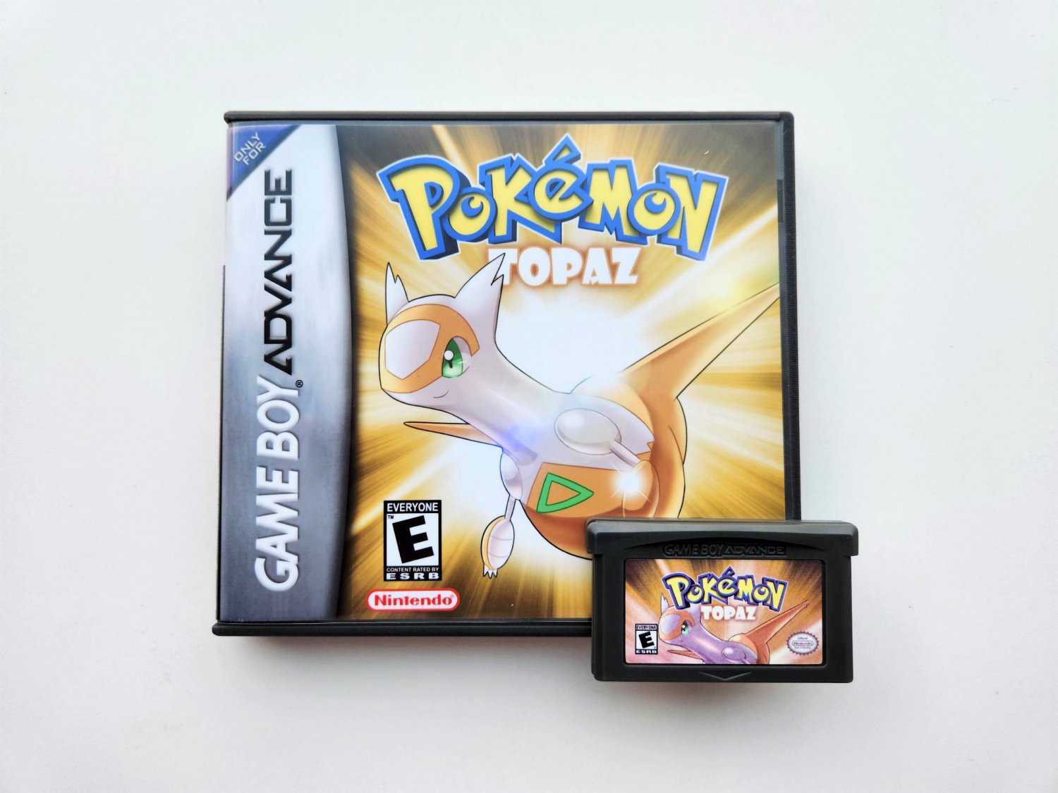 Pokemon Topaz - 200+ Fakemon - GBA Gameboy Advance Fan Mod (USA)