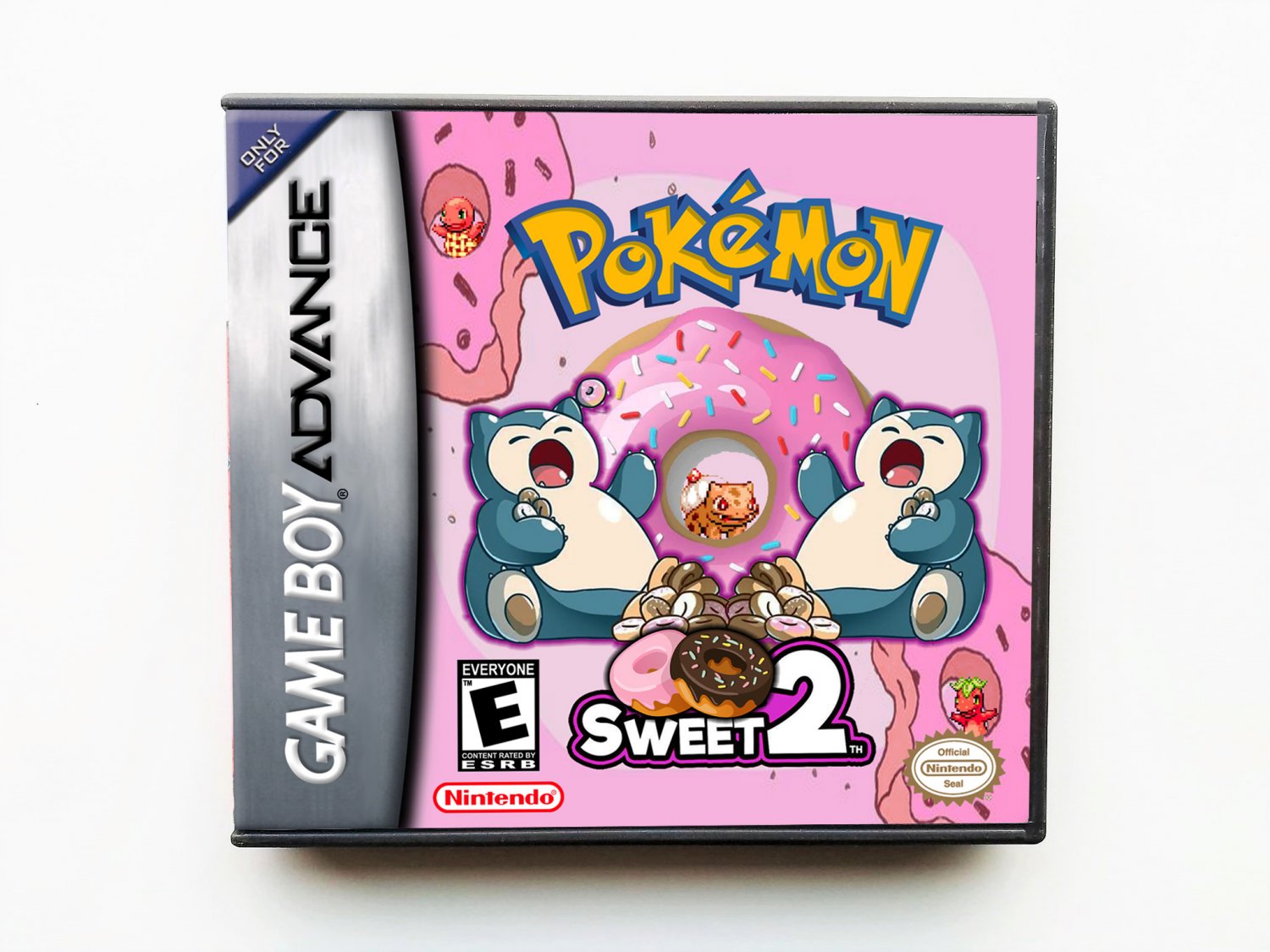 Pokemon Sweet 2th Tooth Game / Case - GBA Gameboy Advance Fan Mod (USA)