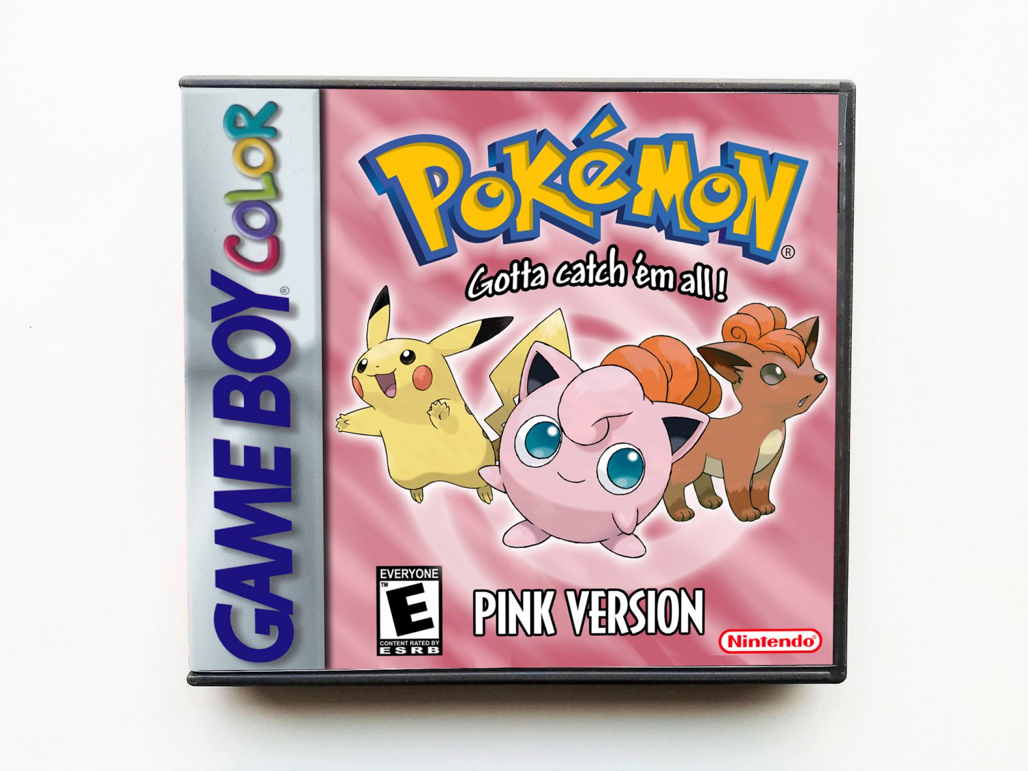 Pokemon Pink Version English Game / Case Gameboy Color (GBC / GBA) USA ...