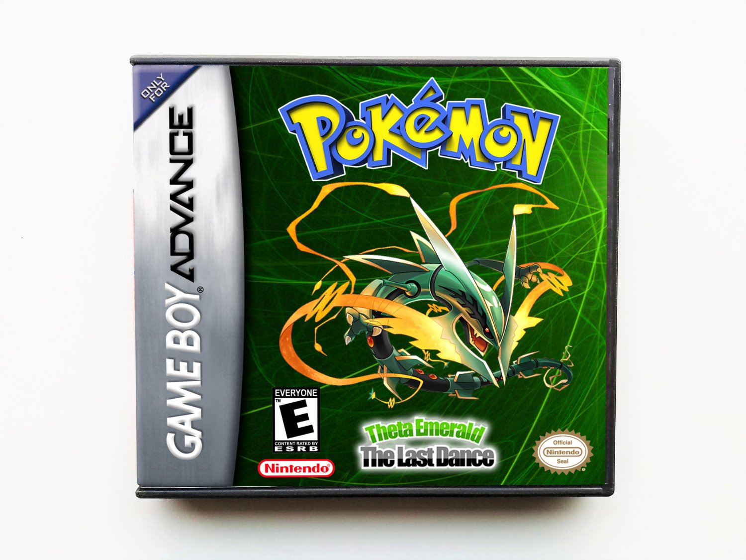 Pokemon Theta Emerald The Last Dance - GBA Gameboy Advance Fan Mod (USA)