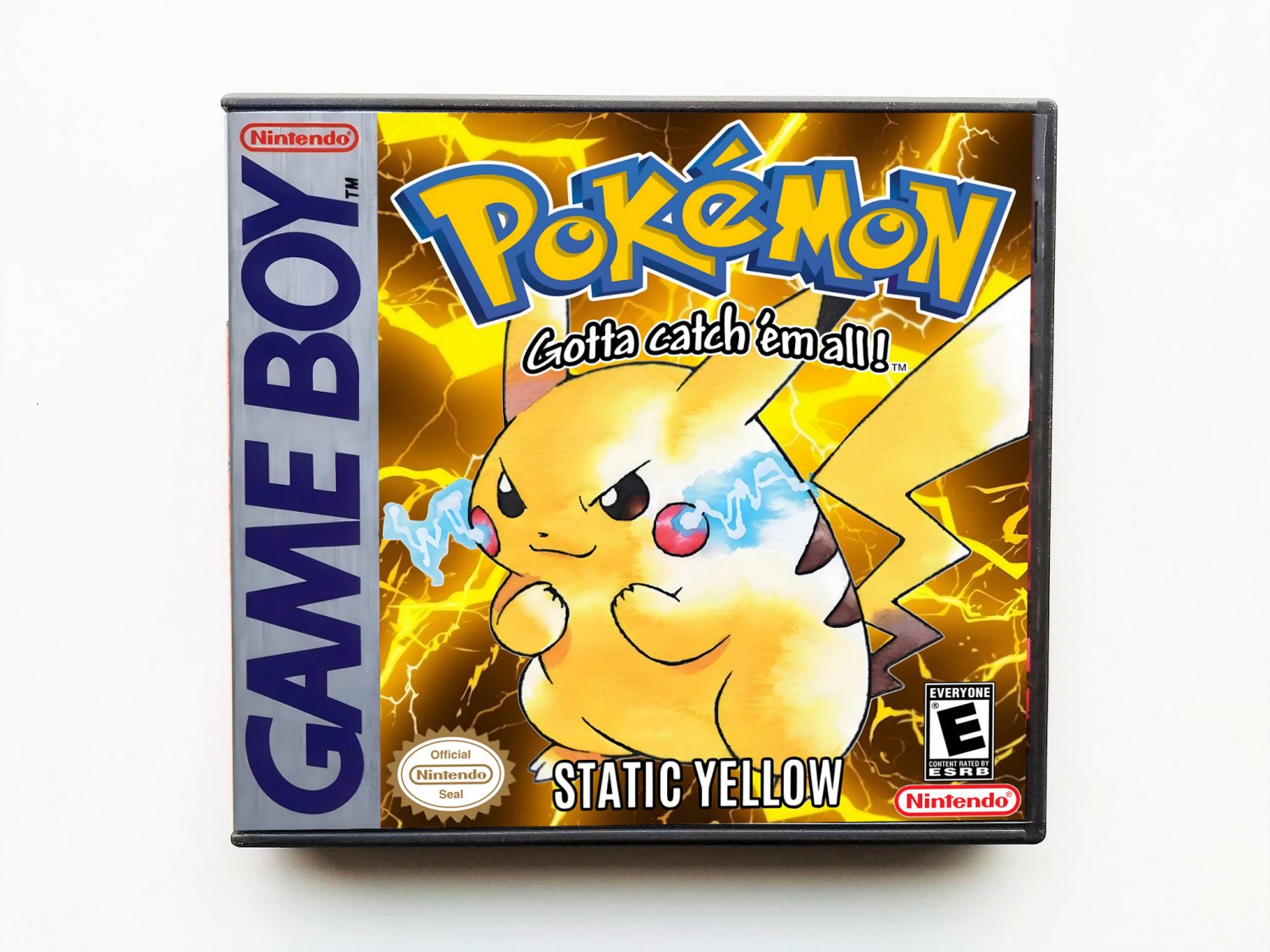 Pokemon Static Yellow Gameboy GB / Gameboy Color GBC