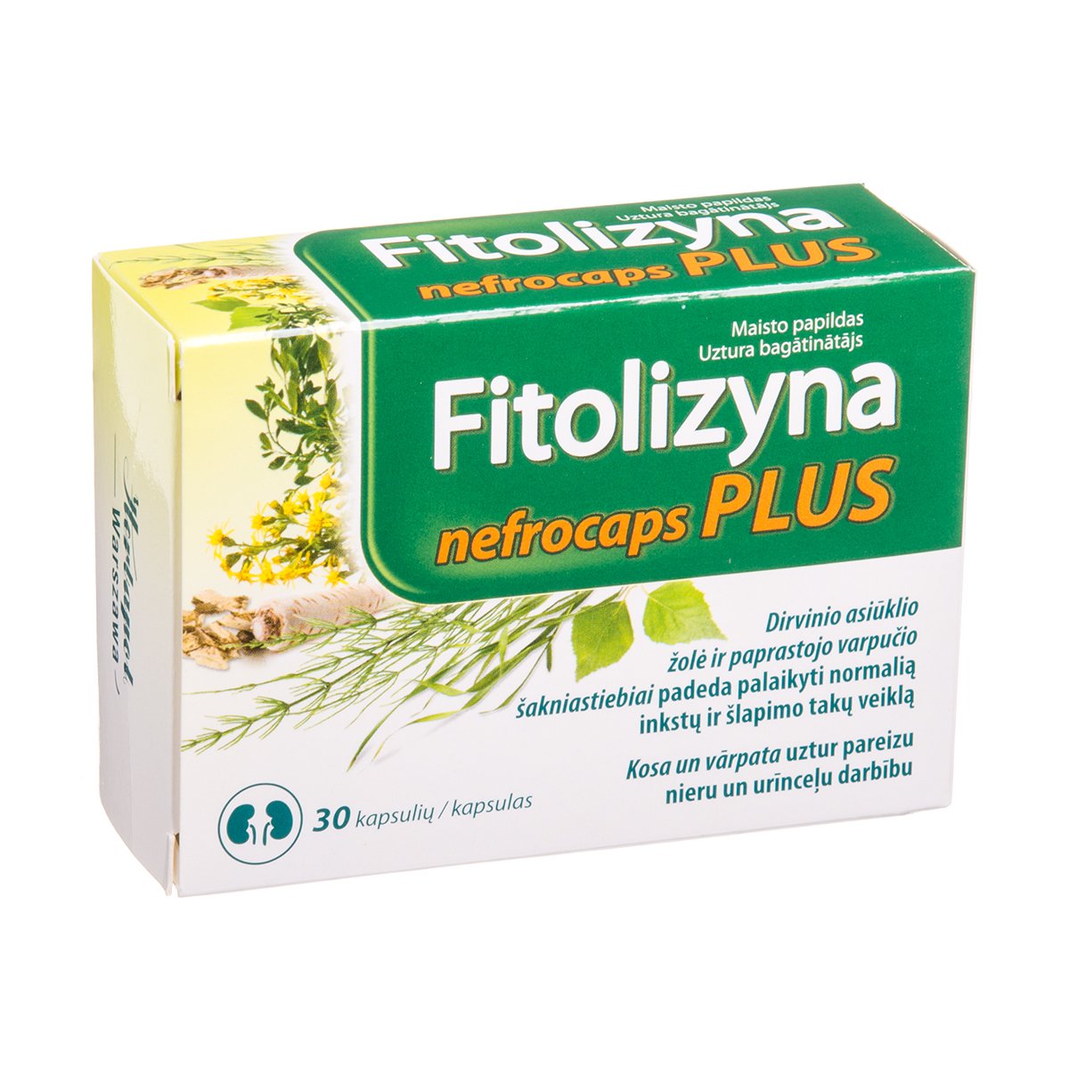 Fitolizyn Fitolizyna Nefrocaps PLUS. N30 Caps