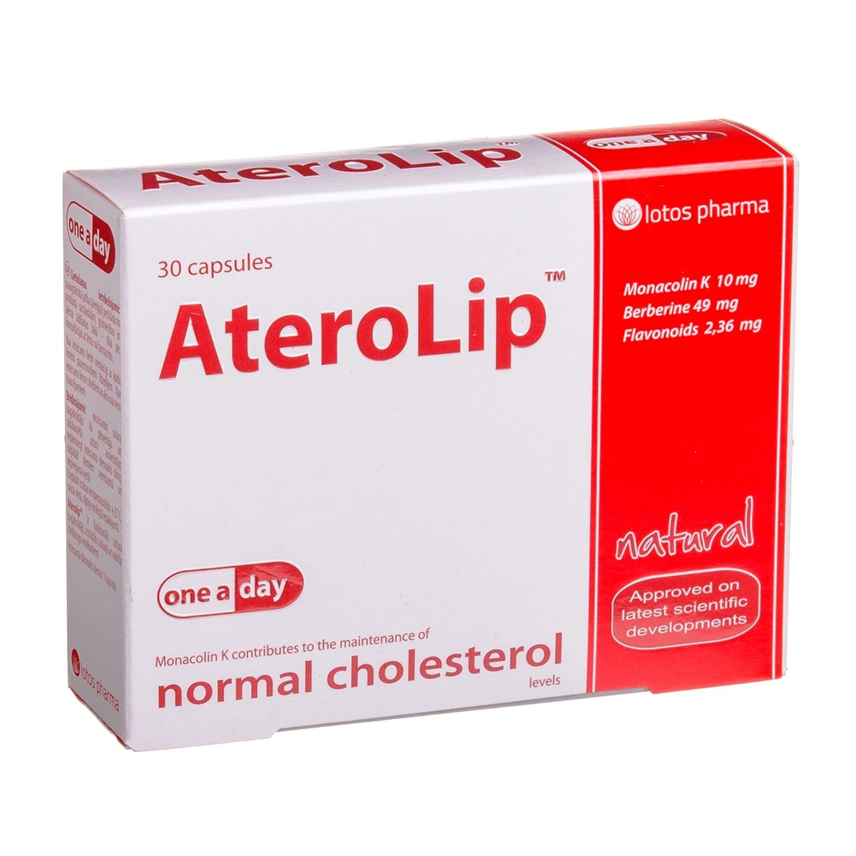 Aterolip capsules N30. Helps maintain normal blood cholesterol levels ...