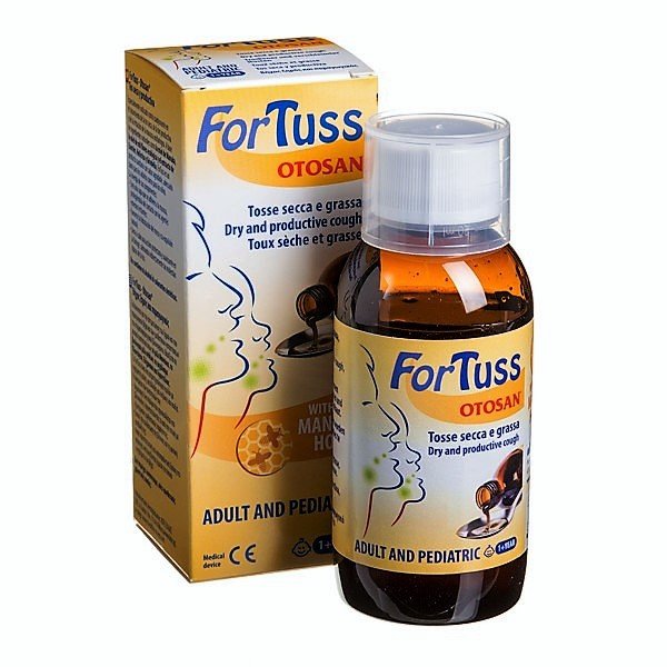 Otosan ForTuss Cough Syrup 180g. For adults and chilren