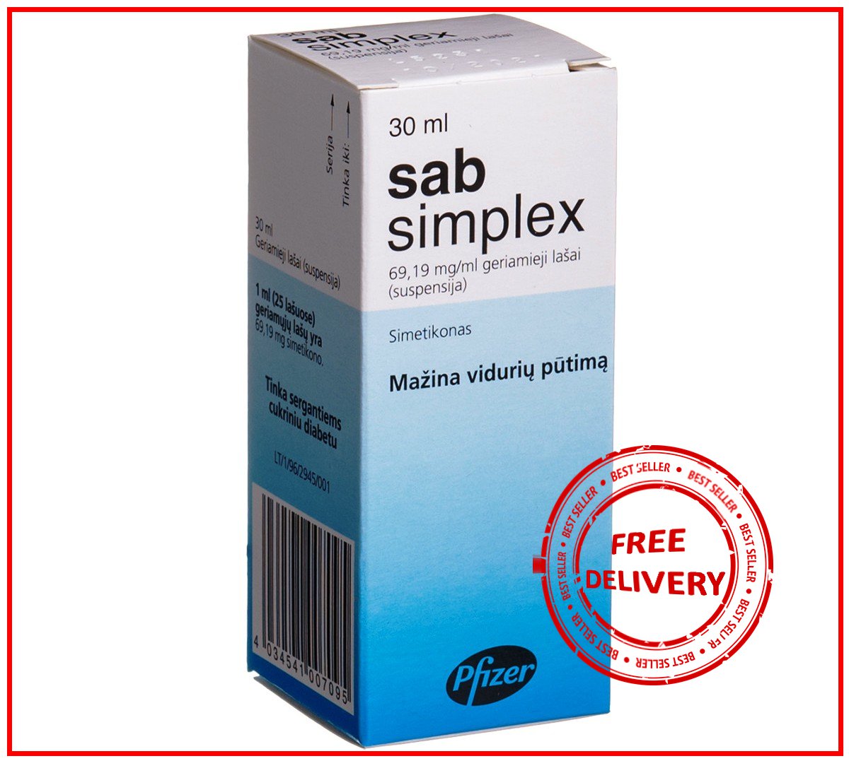 SAB Simplex Simethicone Baby Drops Colic Bloating,Wind Gripping Stomach ...
