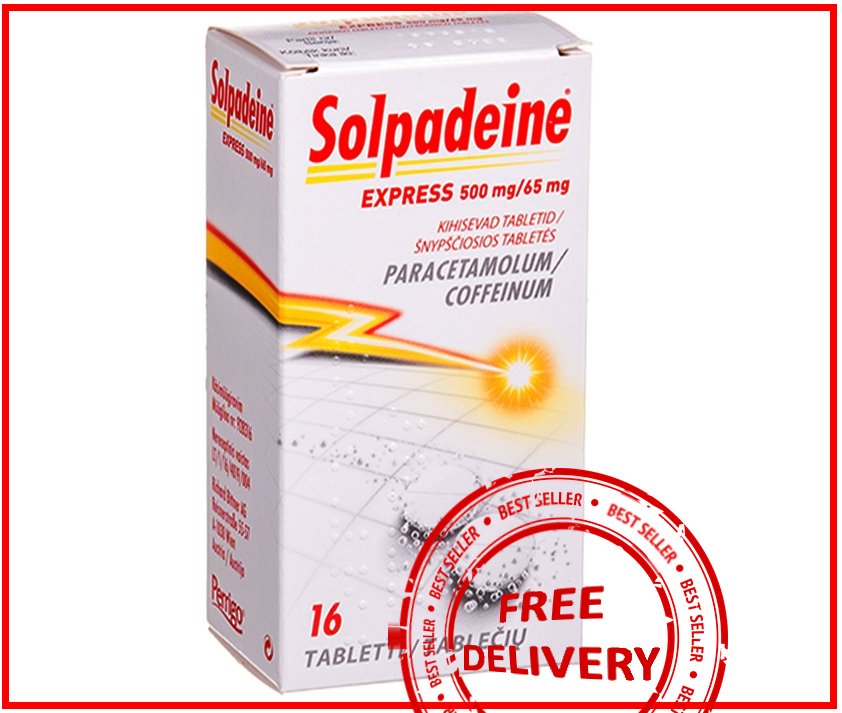 Solpadeine Express Effervescent tablets N16 500mg/65 mg