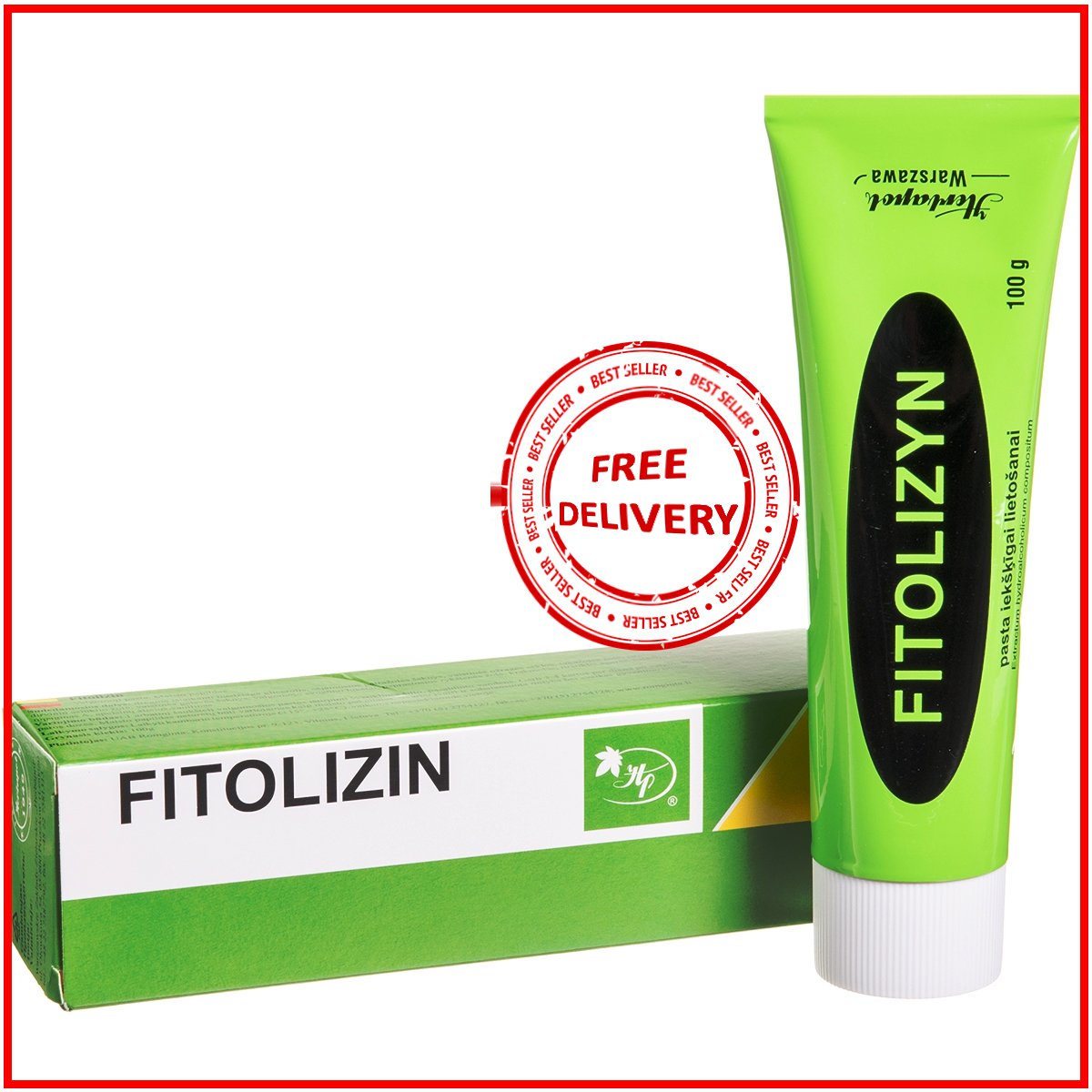 Fitolizin (Fitolizyna) edible paste 100 g / 3.52 oz. Herbal help with ...