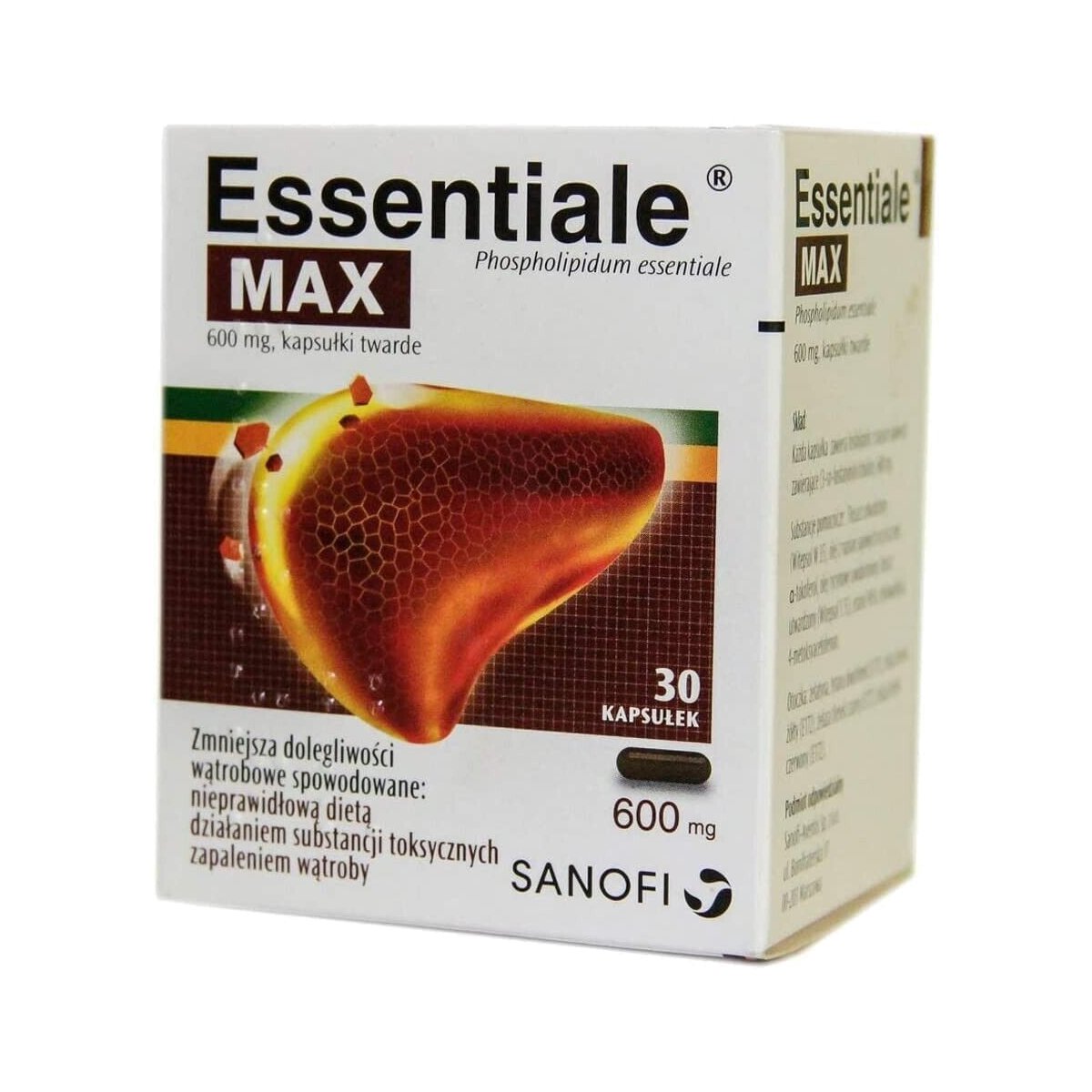 Essentiale MAX Capsules, 600mg, Liver Health Support Protection