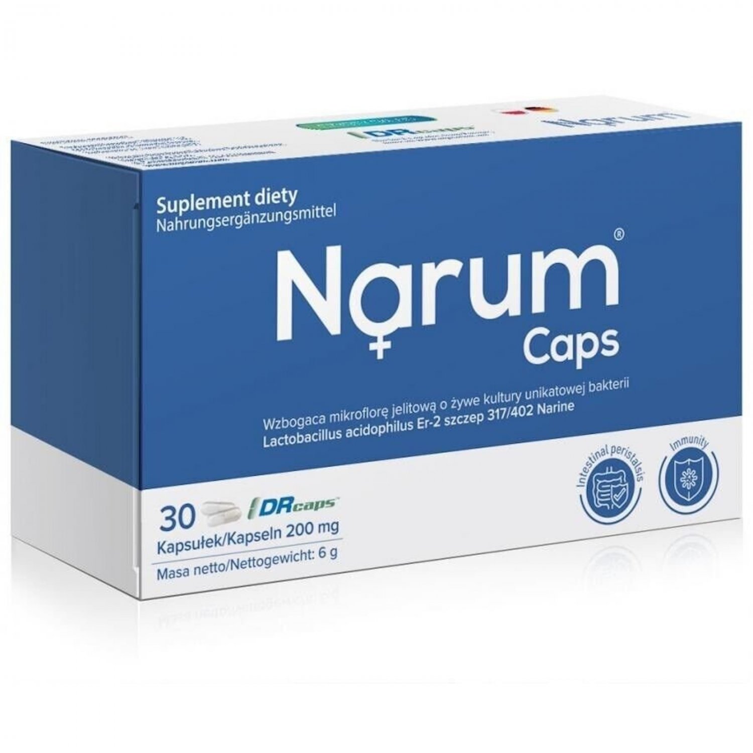 Narum Narine Lactobacillus Acidophilus Caps Er-2 Strain 317/402 ...