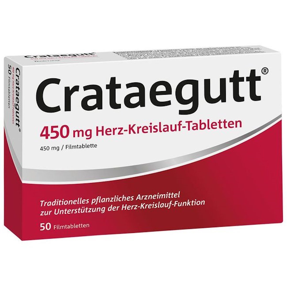 Crataegutt 450 mg cardiovascular tablets, 50-200