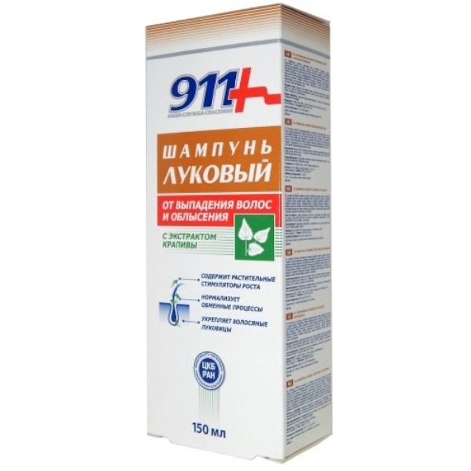 911+ Strengthening Shampoo With Onion & Nettle Extract. Against Hair ...