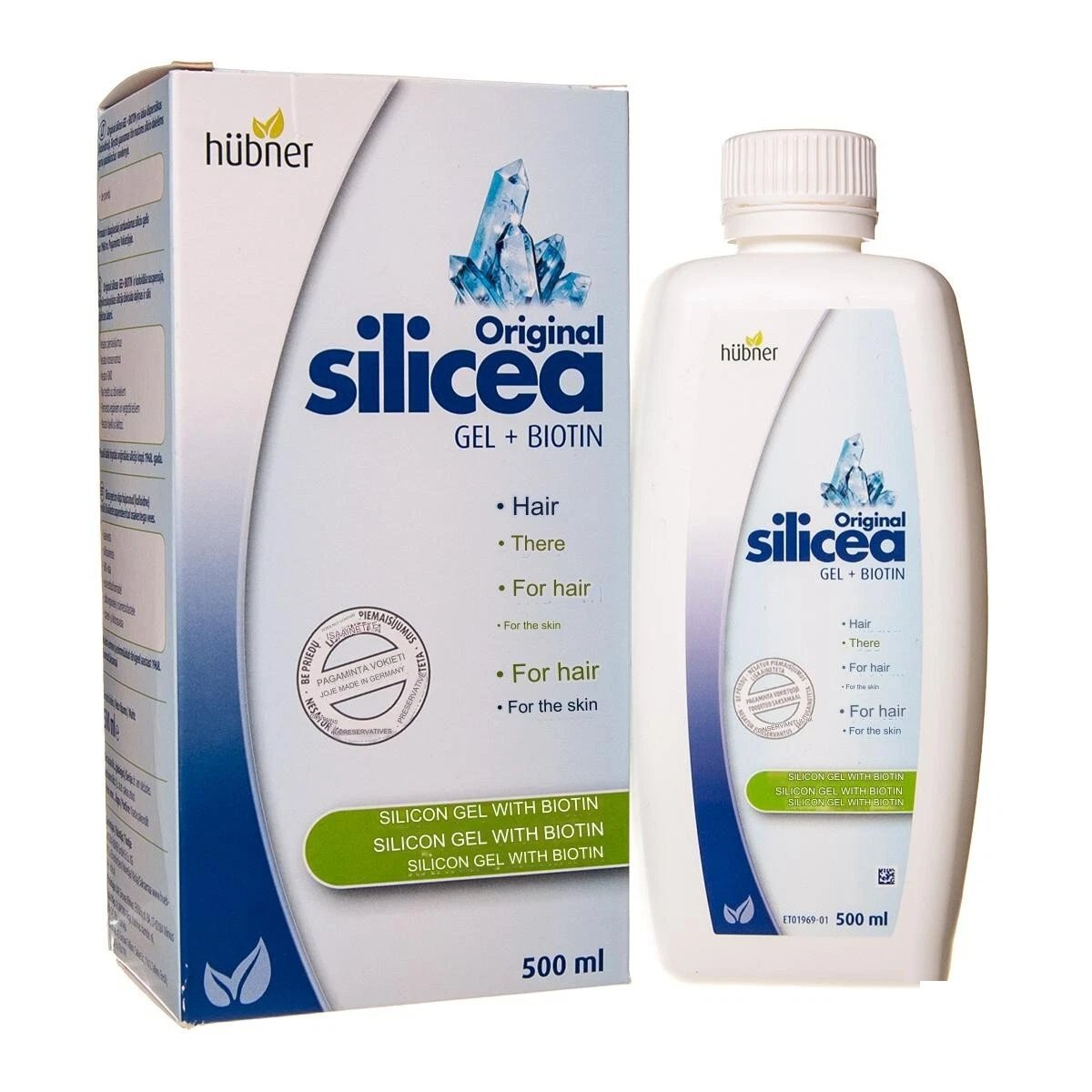 Hubner Silicea ORIGINAL Gel + Biotin 500 ml / 17 fl oz