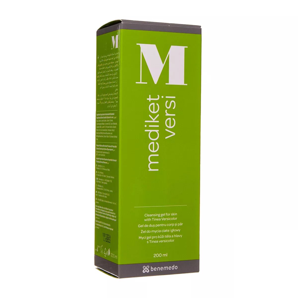 Mediket VERSI Cleansing Gel For Skin With Tinea Versicolor 200 ml