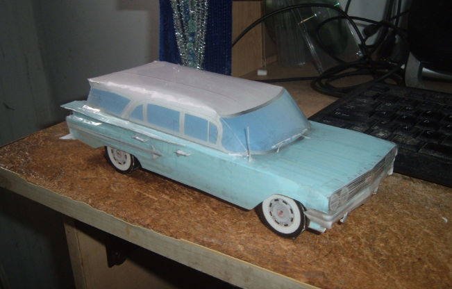 Papercraft - 1960 Chevrolet Impala Parkwood Station Wagon