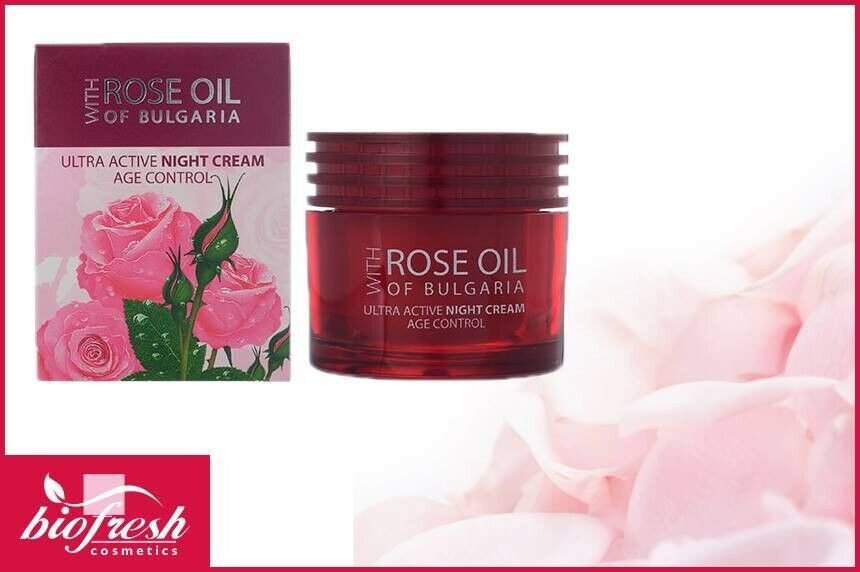 BIOFRESH Ultra active night face cream with Rose Oil Of Bulgaria 50ml