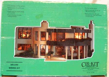 Cir-Kit Concepts' Deluxe Wiring Kit, CK100, Wires up to 15 Dollhouse Rooms