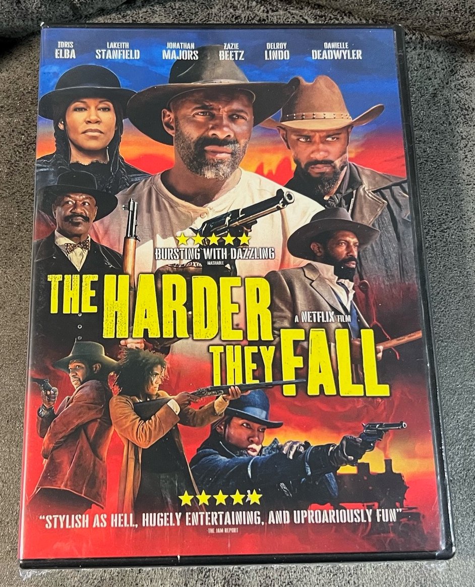 The Harder They Fall DVD Movie Jonathan Majors [2021, New]