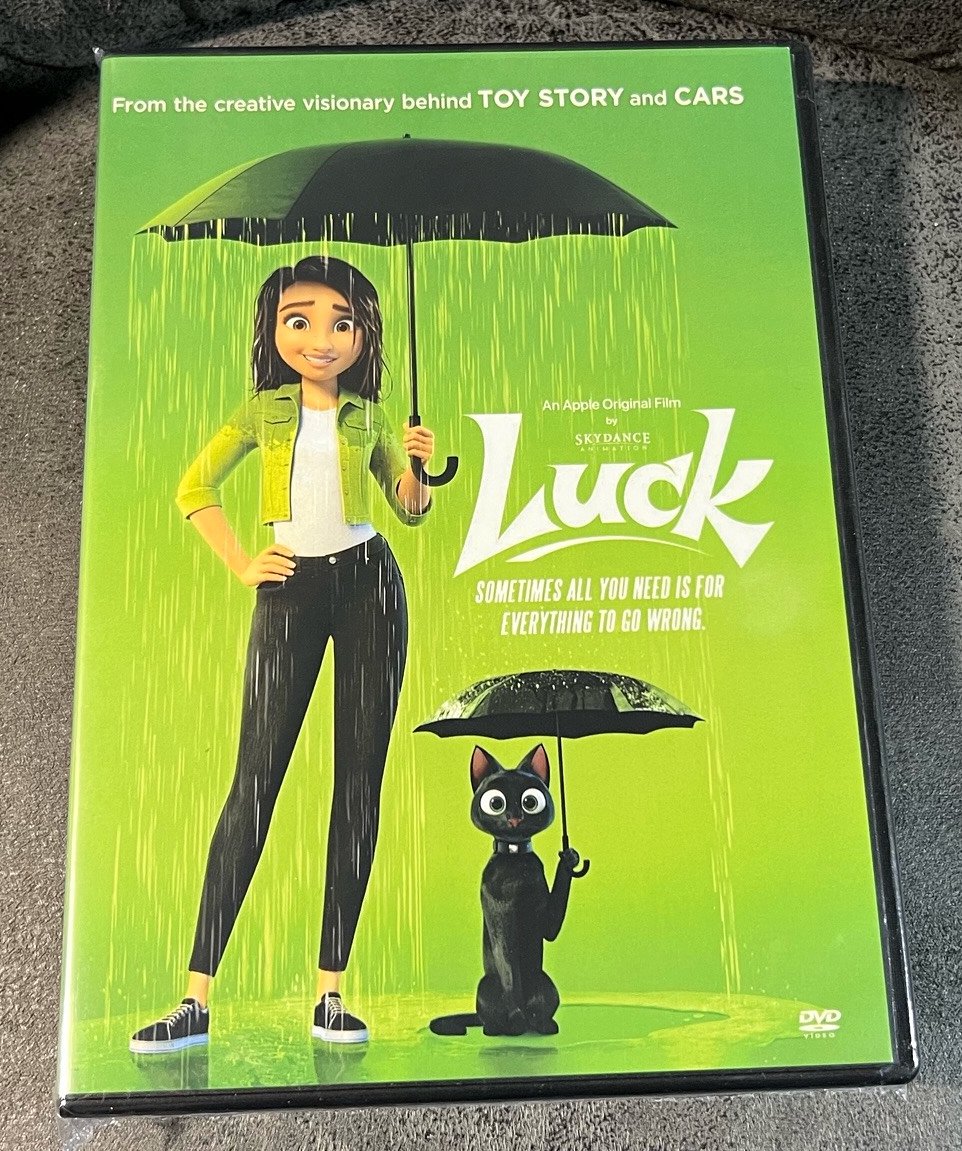 Luck DVD Animated Movie Eva Noblezada [2022]