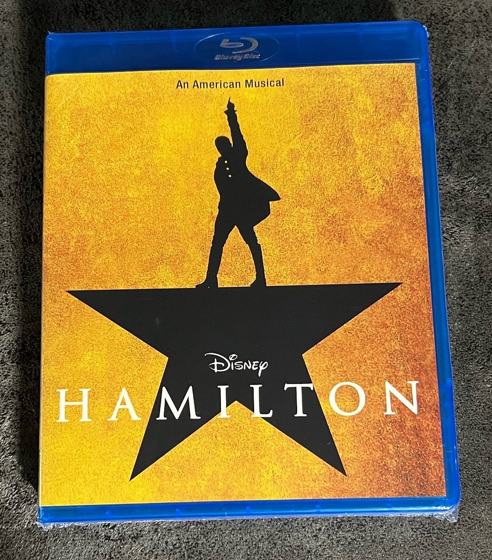 Hamilton The Musical Bluray Movie Original Broadway Production [2020, Blu-ray, New]