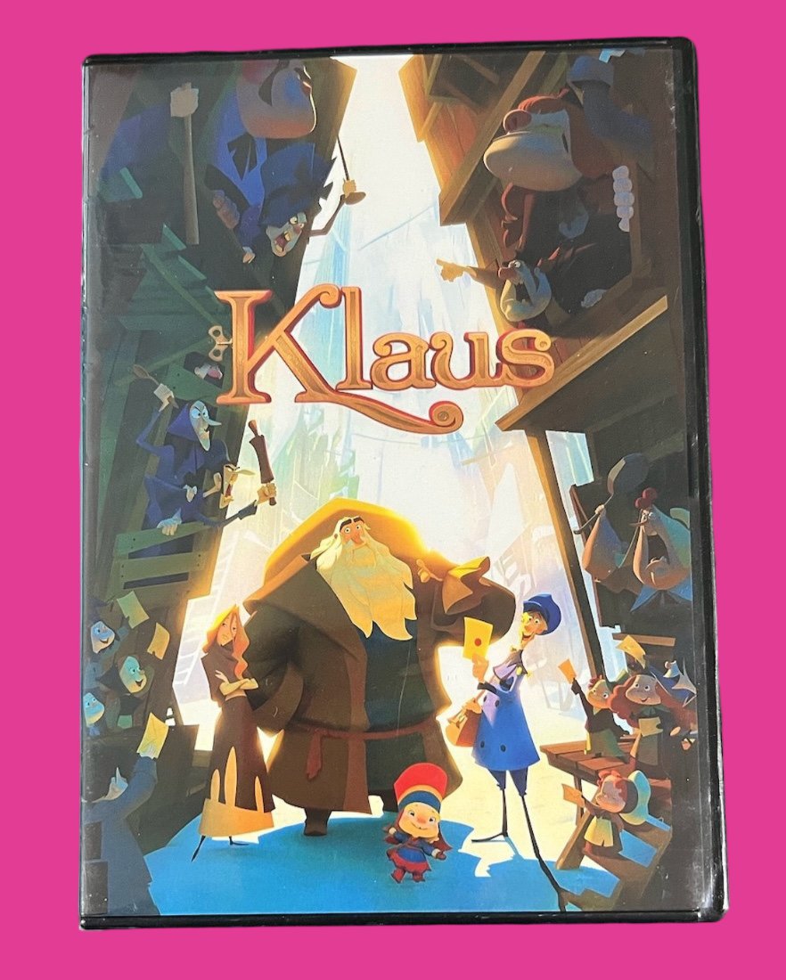 Klaus DVD Animated Christmas Movie [2019, New]