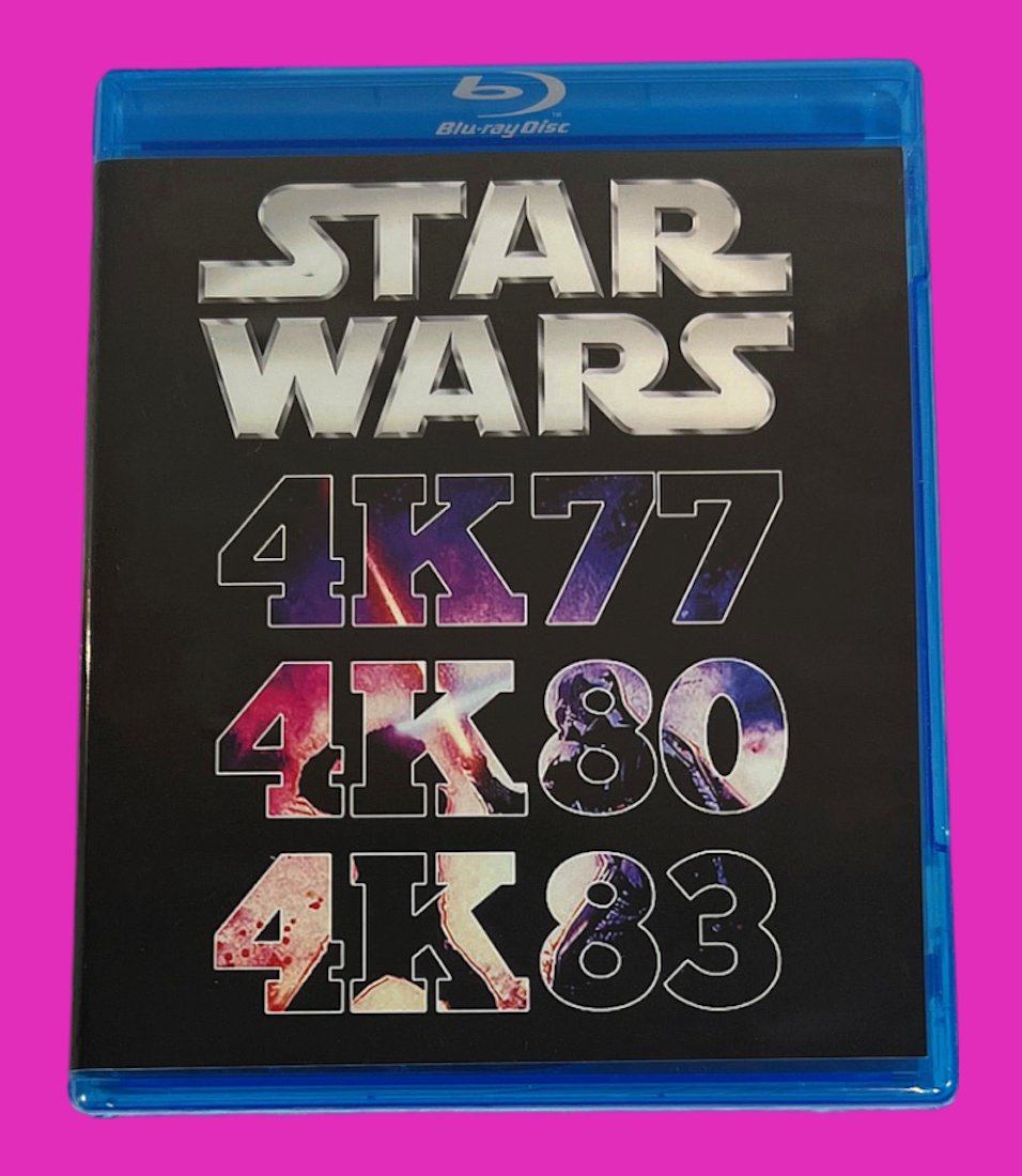 Star Wars 4k77 4k80 4k83 Trilogy Blu-ray [New]