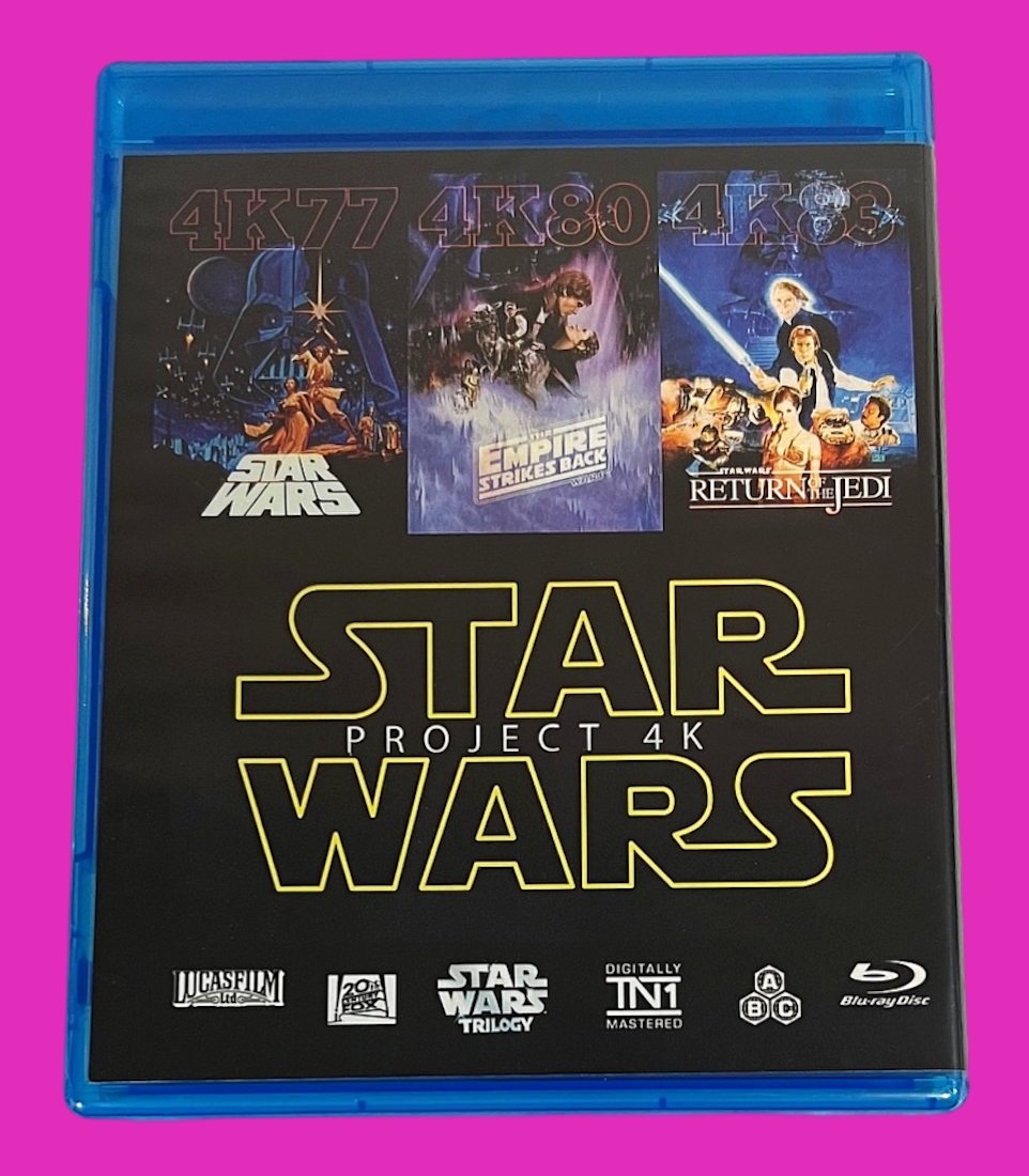 Star Wars 4k77 4k80 4k83 Trilogy Blu-ray [New]