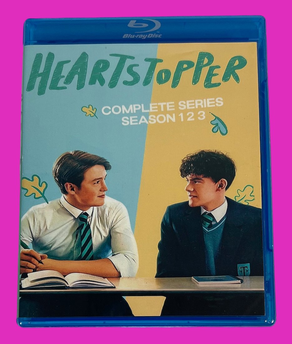 Heartstopper Season 1 2 3 Blu-ray Complete Series [New]