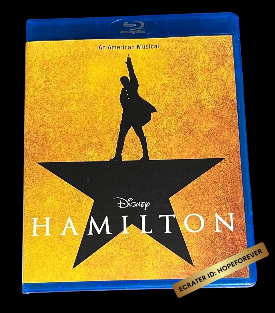 Hamilton The Musical Blu-ray Broadway [2020, New]