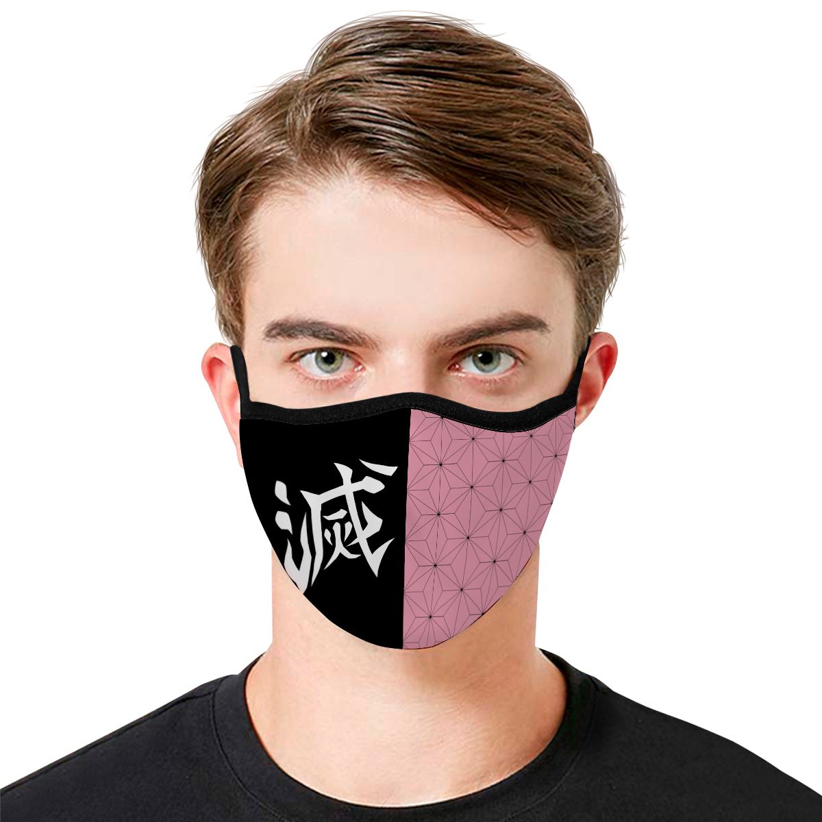 Nezuko Kamado Kanji Face Mask PM2.5 Filters