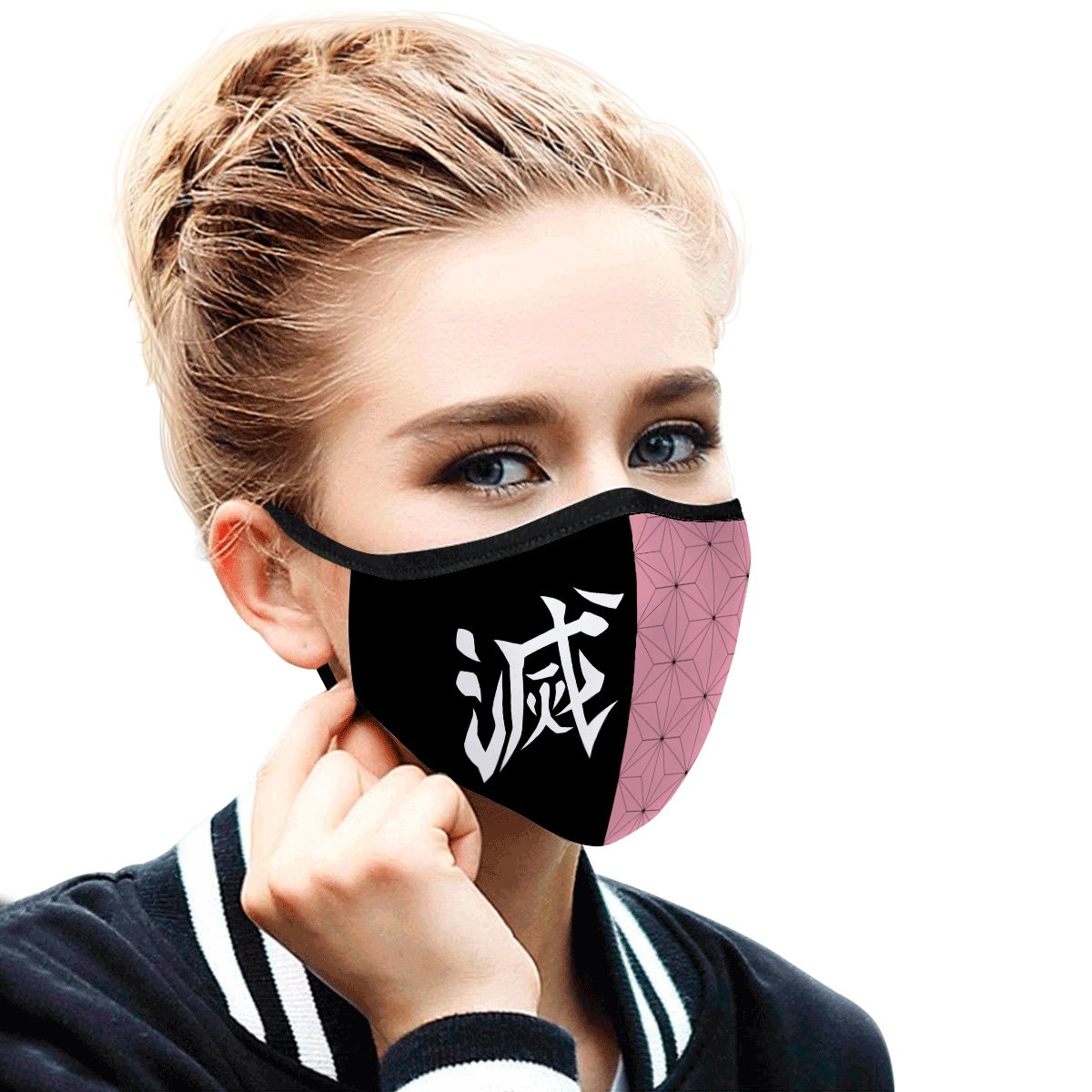 Nezuko Kamado Kanji Face Mask PM2.5 Filters