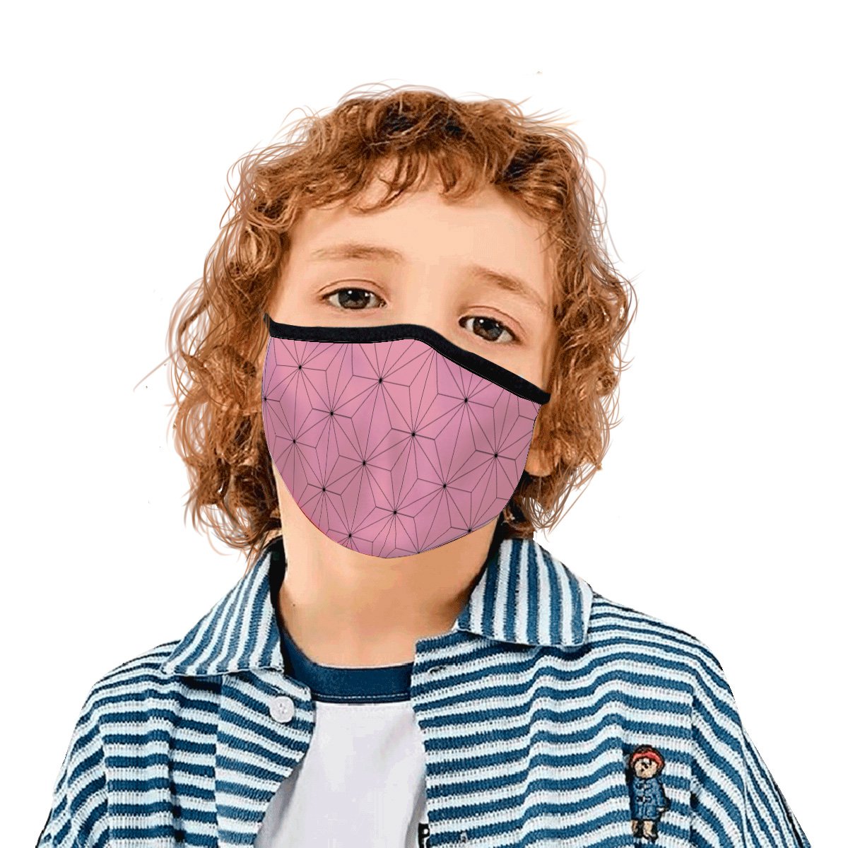 Nezuko Kamado Demon Slayer Face Mask PM2.5 Filters