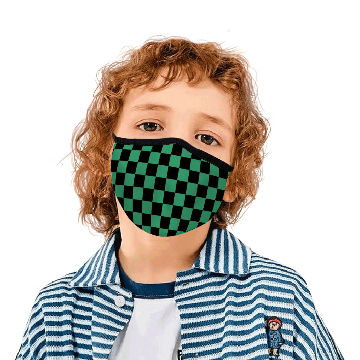 Tanjiro Kamado Demon Slayer Face Mask PM2.5 Filters