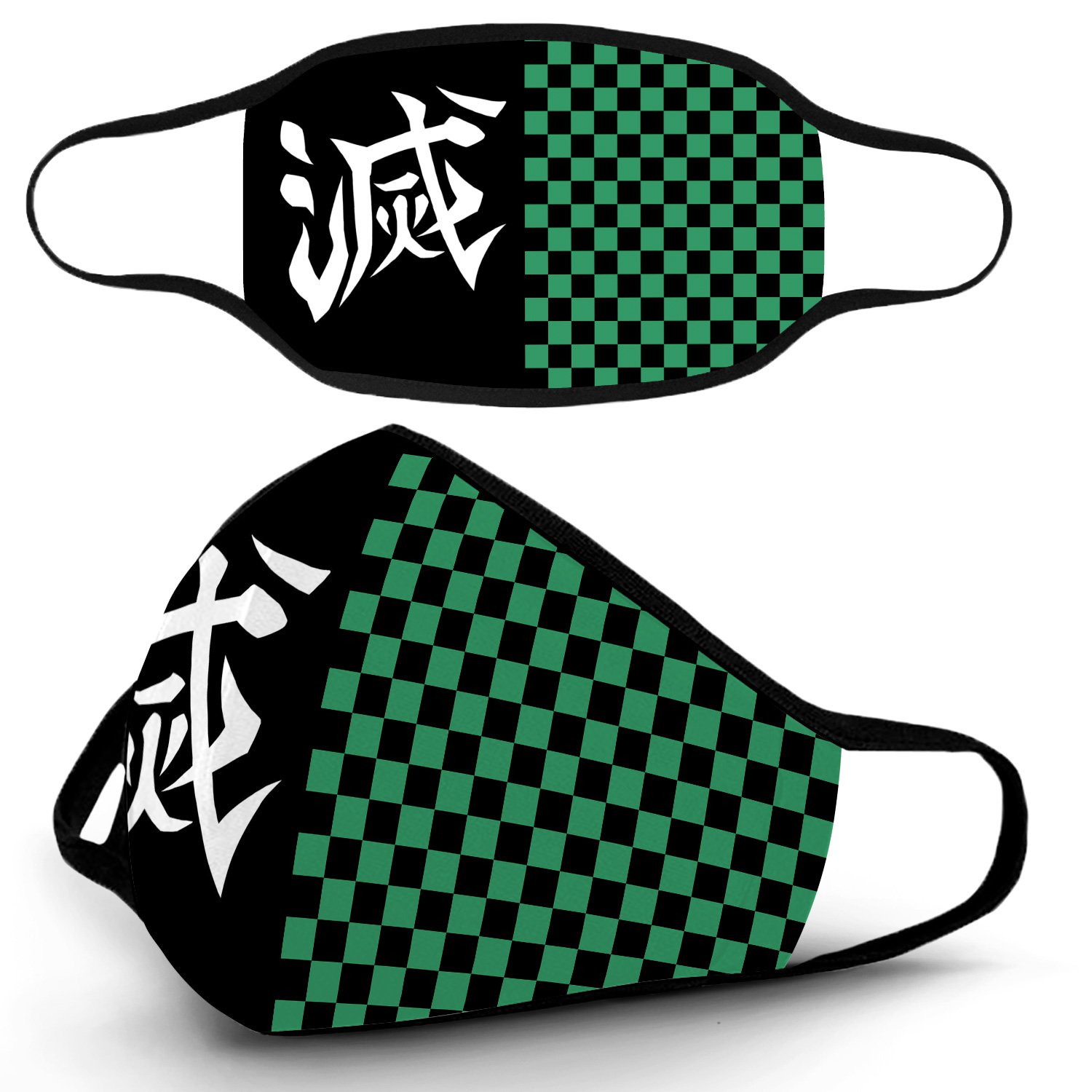 Tanjiro Kamado Kanji Face Mask PM2.5 Filters