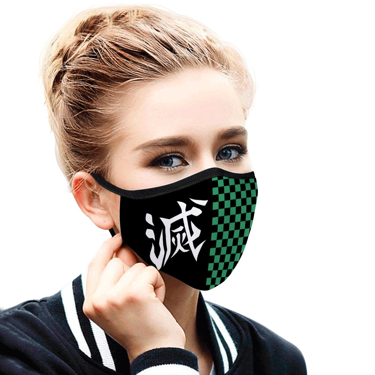 Tanjiro Kamado Kanji Face Mask PM2.5 Filters