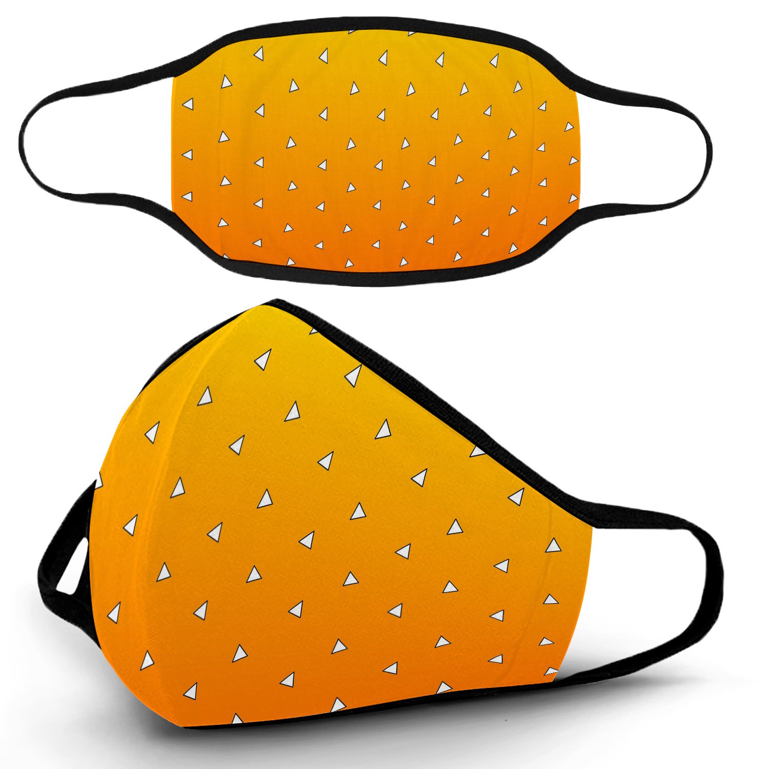 Zenitsu Agatsuma Demon Slayer Face Mask PM2.5 Filters