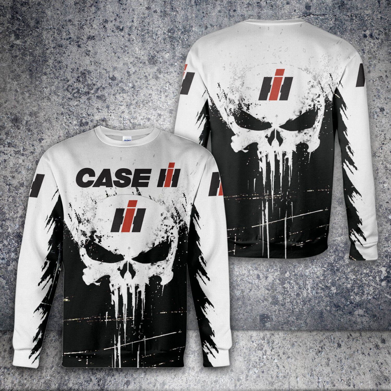 Case IH Punisher Skull Sweatshirt