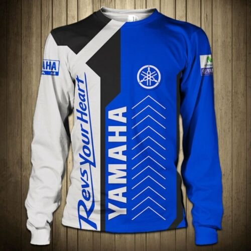 Yamaha Revs Your Heart Blue Sweatshirt