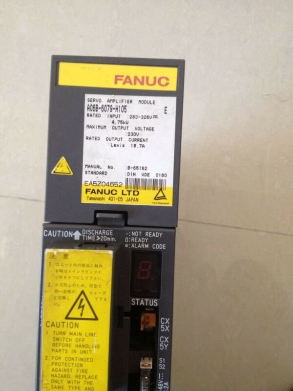 FANUC servo driver A06B-6079-H105 Refurbished FANUC servo driver A06B-6079-H105 Refurbished