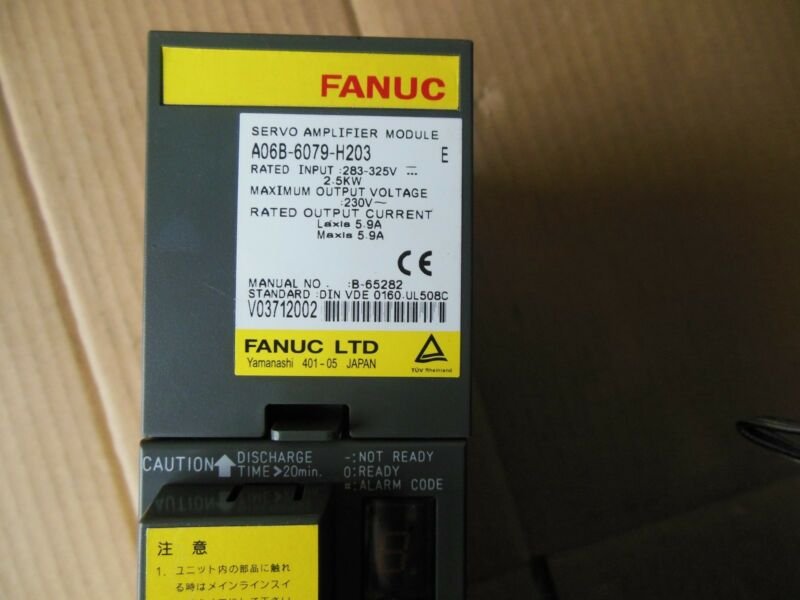 FANUC SERVO AMPLIFIER A06B-6079-H203 A06B6079H203 Refurbished