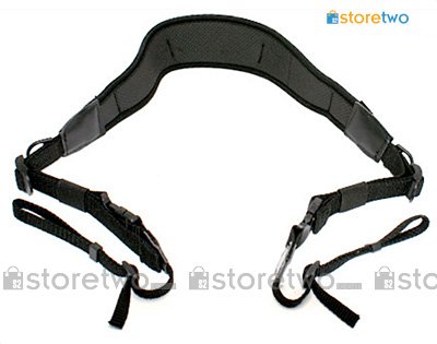 STP-SB2AM - JJC Neoprene Camera Shoulder Neck Strap with Webbing and Quick Release Tabs