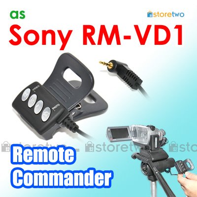 RM-VD1 - JJC Remote Commander for Sony Handycam Camcorder with LANC ...